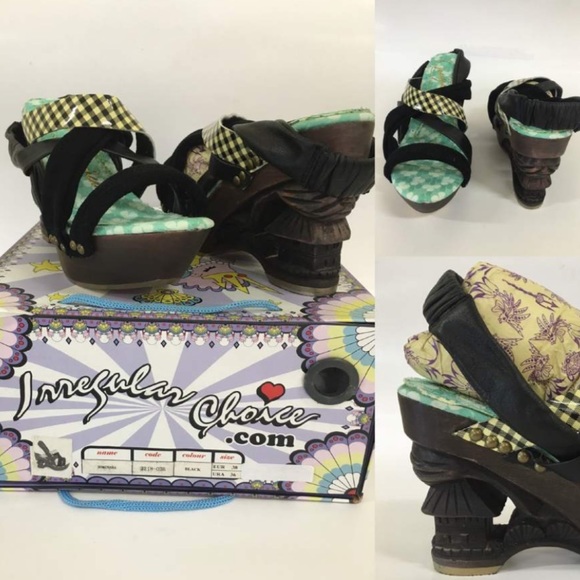 Irregular Choice | Shoes | 38 Irregular Choice Dominara Blk Gingham ...